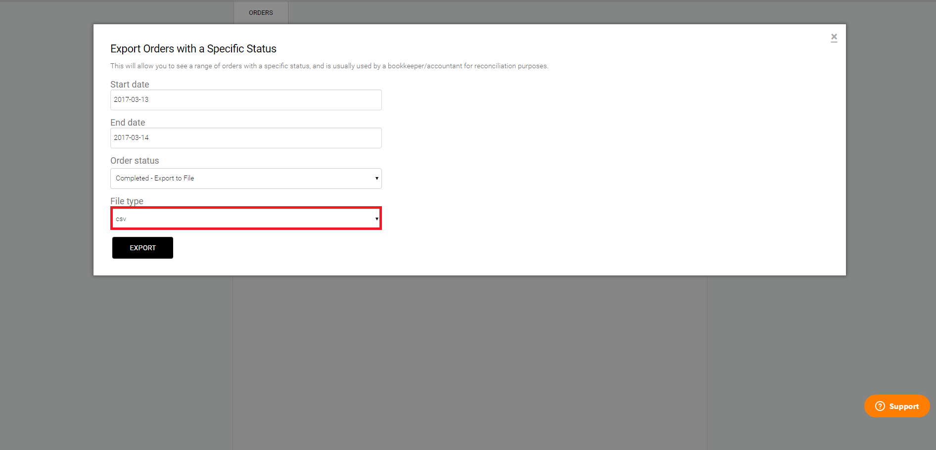 How To: Export Order CSV Files For Use With Quickbooks or Other ...