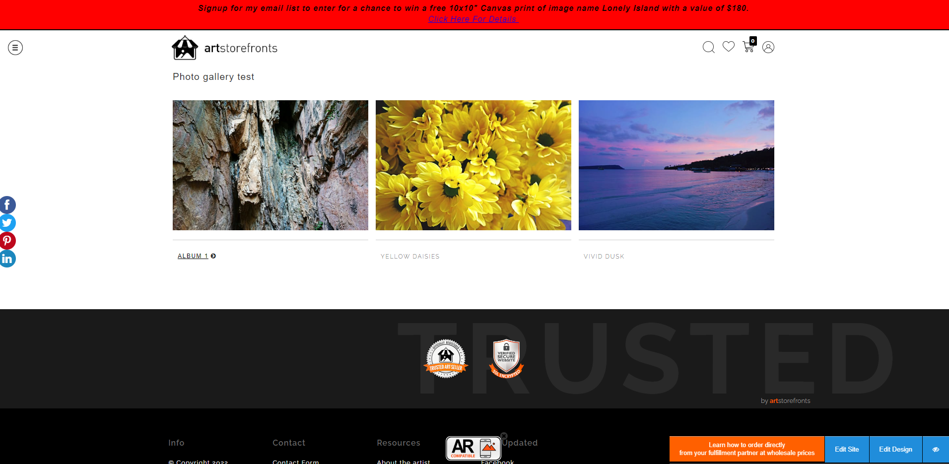 How To Create And Use a Photo Gallery – Support Center