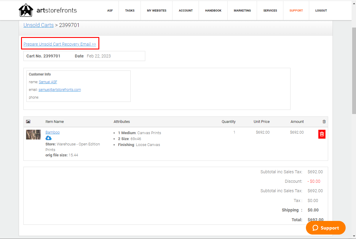 Everything You Need To Know About The Unsold Cart Feature – Support Center