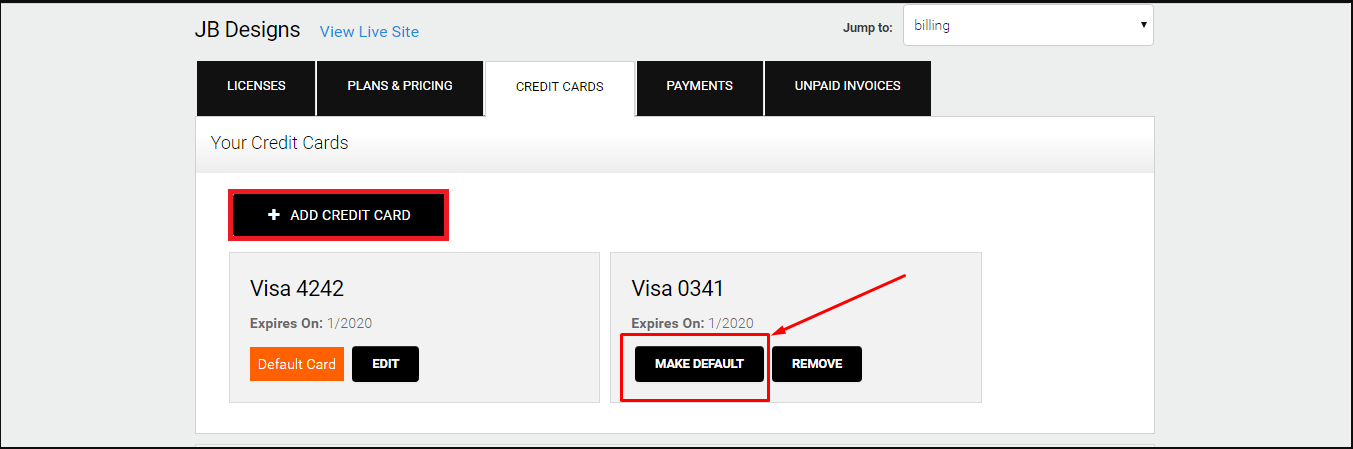How To: Update Your Credit Card For ASF Payments – Support Center