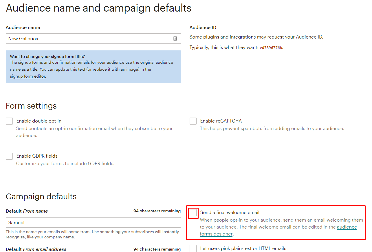 How To: Integrate and Verify Your Site with Mailchimp – Support Center