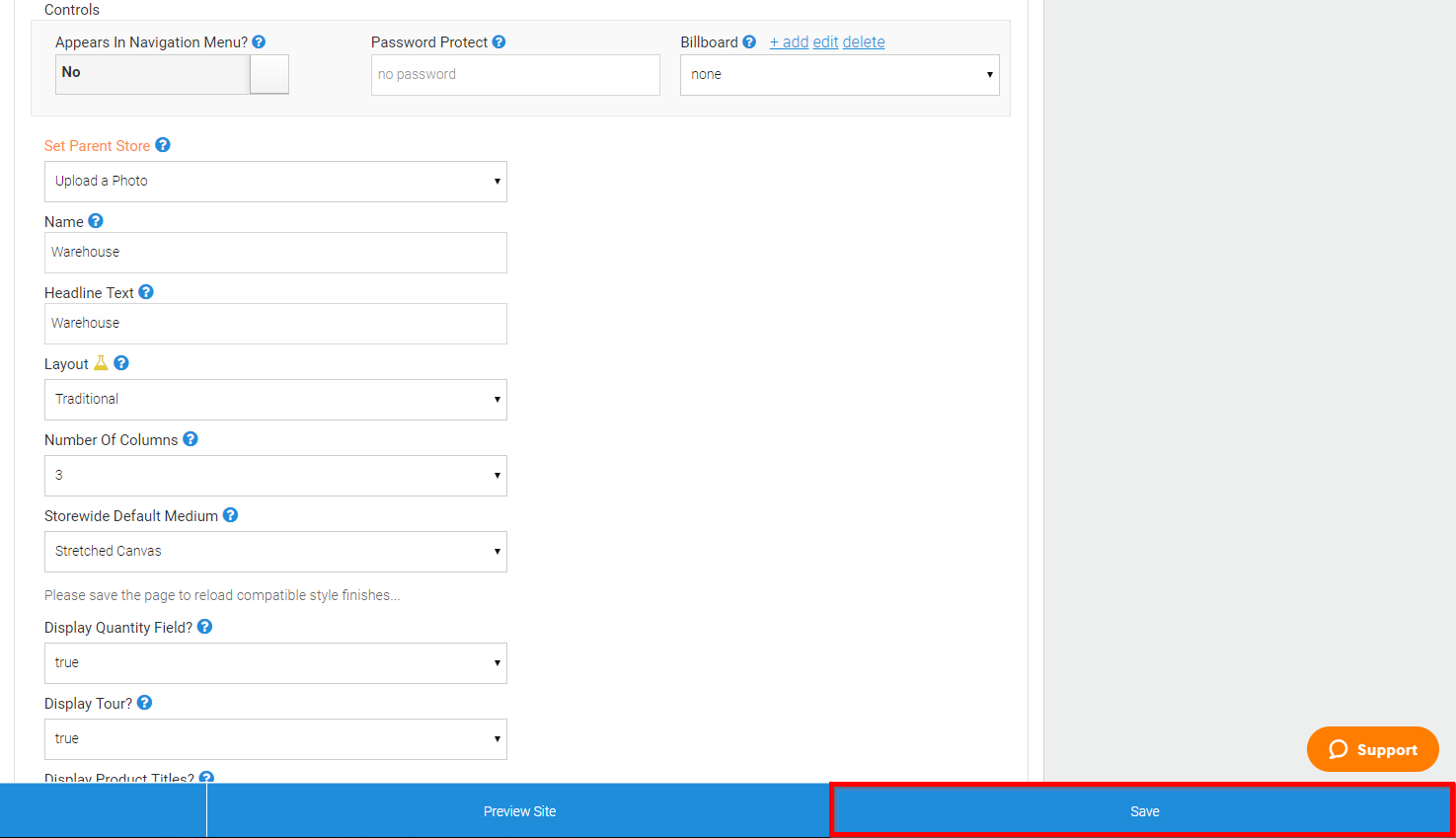 How To: Set a Default Medium – Support Center