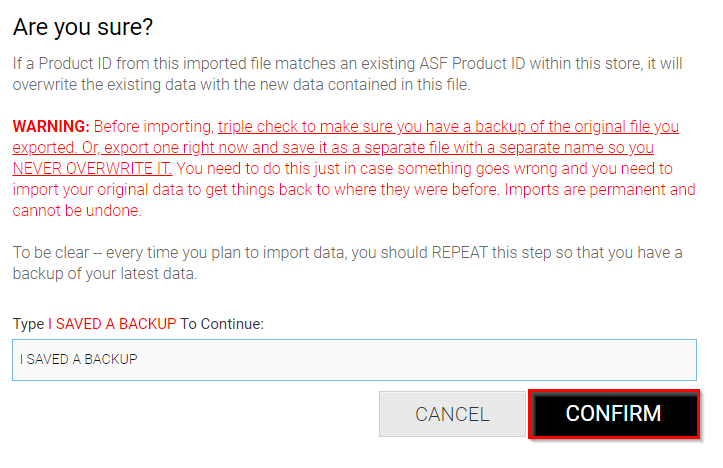 How to Bulk Update Your Product Info – Support Center