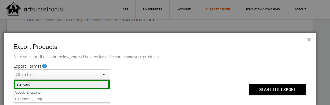 How to Bulk Update Your Product Info – Support Center