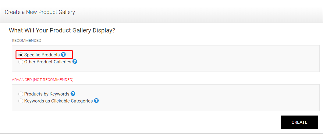 How to: Create Product Galleries with Specific Products from My Store ...