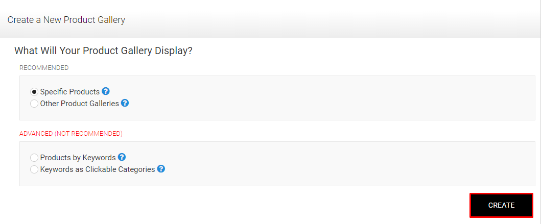 How to: Create Product Galleries with Specific Products from My Store ...
