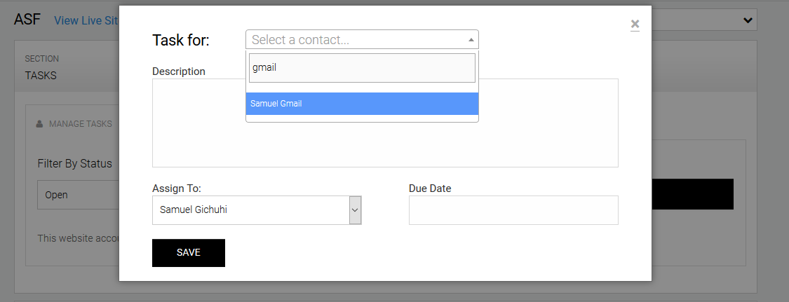 How To Create A Task for Yourself In the Task Manager – Support Center