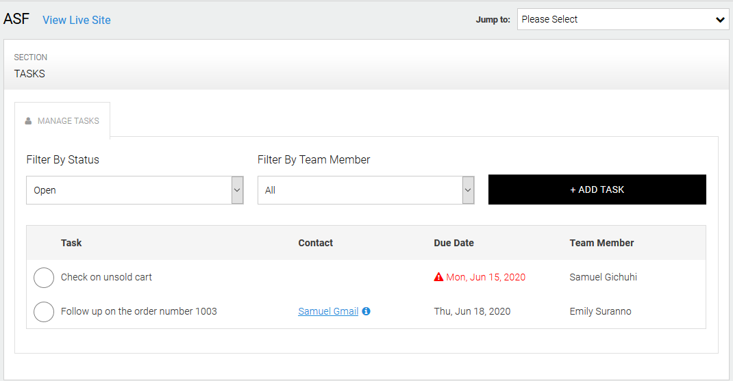 How To Create A Task for Yourself In the Task Manager – Support Center