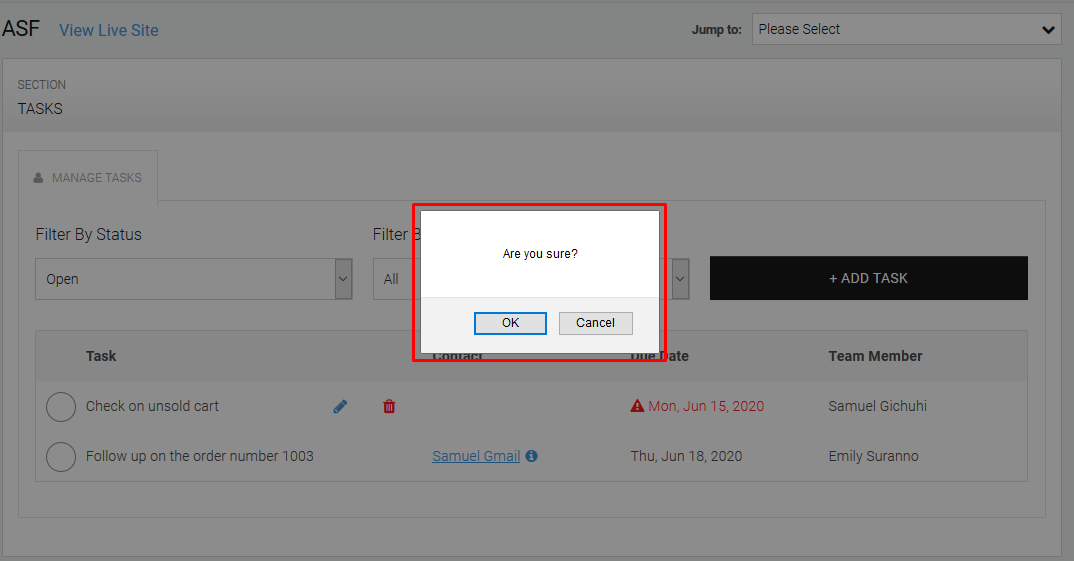 How To Create A Task for Yourself In the Task Manager – Support Center