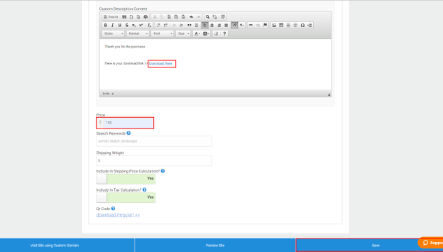 How To: Offer A Digital Download For Purchase – Support Center