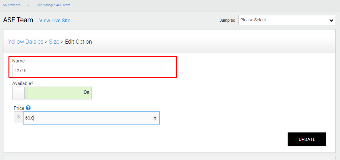 How To: Create Product Options (i.e. size or color options) For Items ...