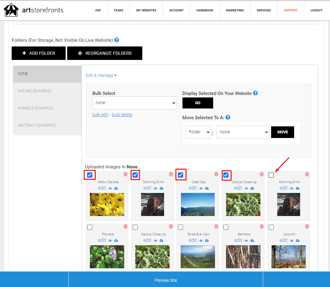 How to Set-Up Merchandise Products on your Site – Support Center